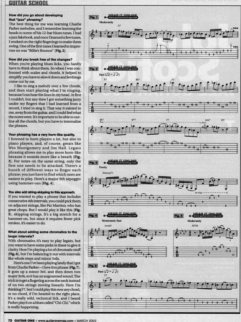 John Scofield Lesson | PDF