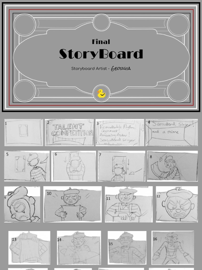 Final: Storyboard Artist - Georgia | PDF