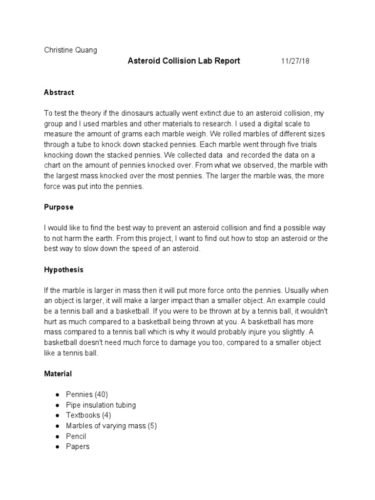 Ac Lab Report | PDF | Newton's Laws Of Motion | Force
