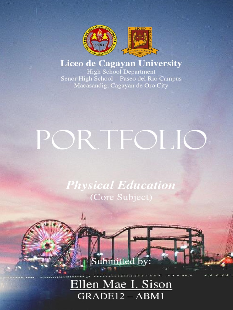 Portfolio: Physical Education | PDF | Psychological Concepts | Learning