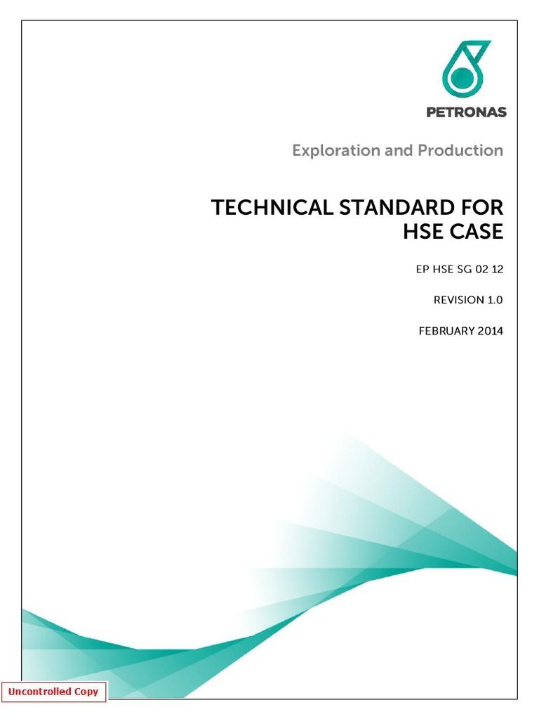 EP HSE SG 02 12 - EP HSE Technical Standard For HSE Case Rev 1 | PDF ...