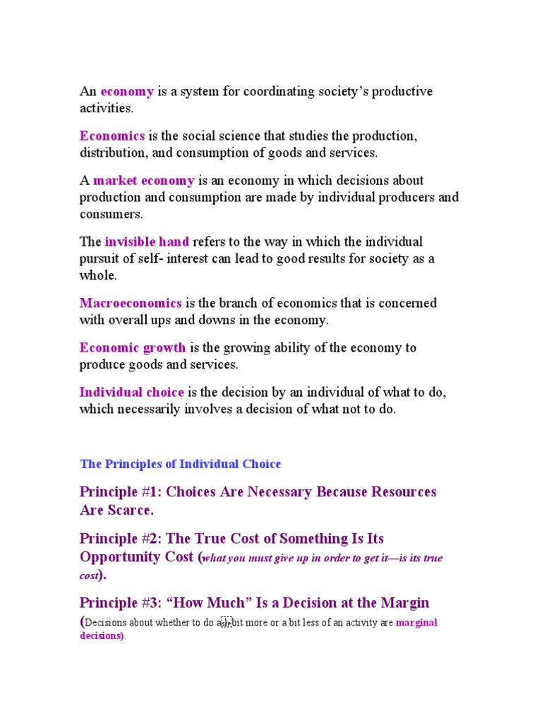 Economics Revision | PDF | Supply (Economics) | Economic Equilibrium