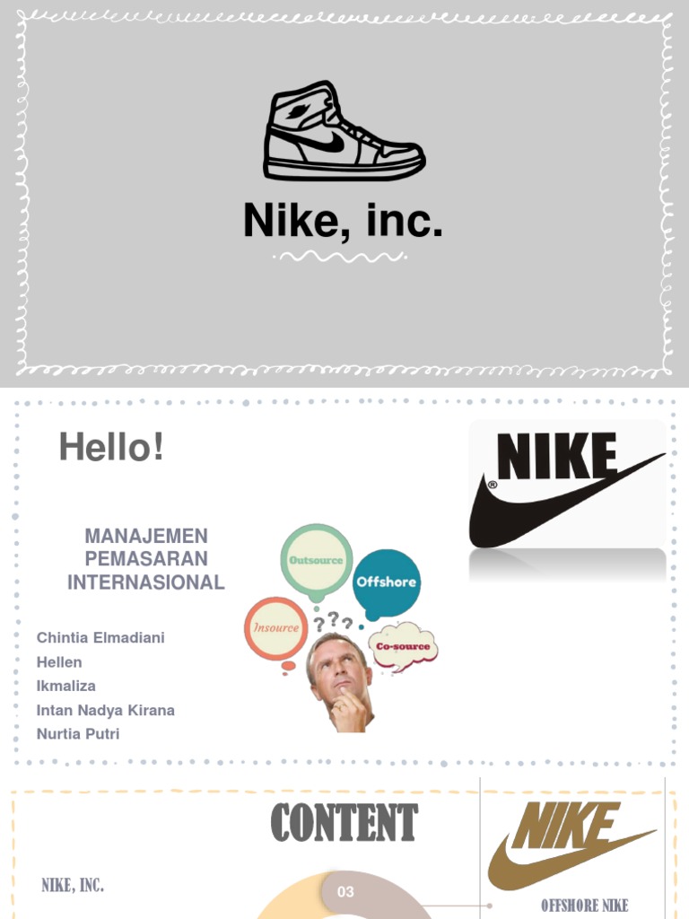 Nike: Strategi Outsourcing & Offshoring | PDF