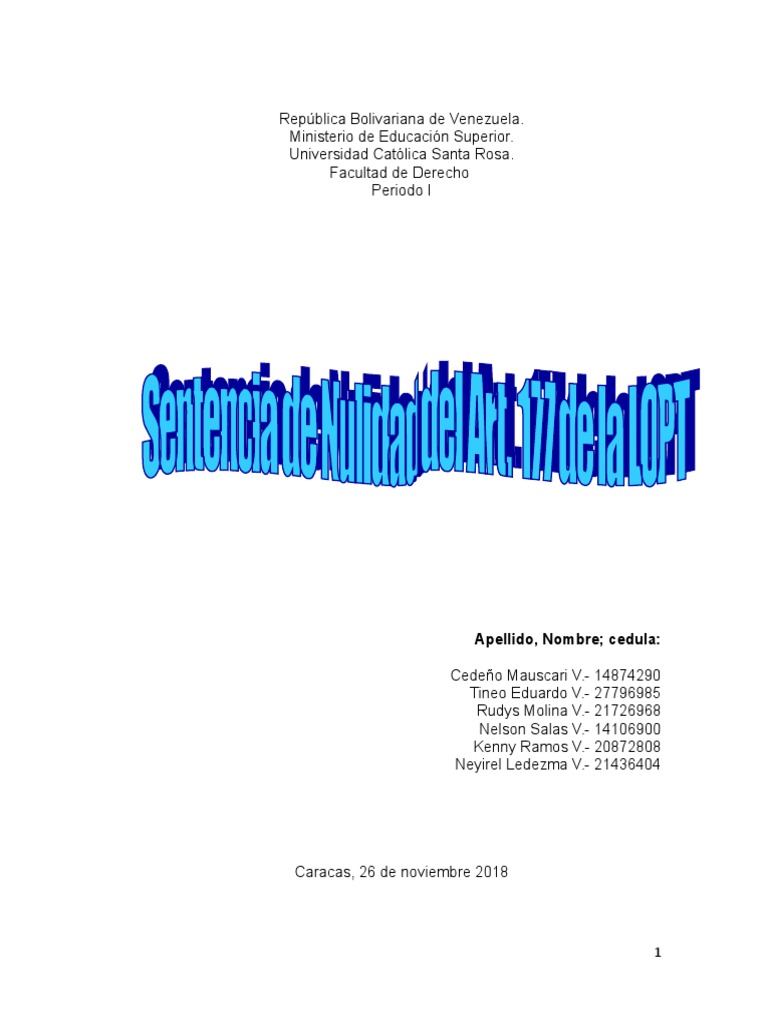 Sentencia 177 | PDF | Caso de ley | Ley procesal