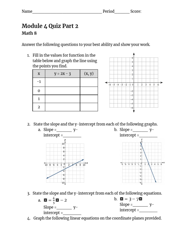 Second Module 4 Quiz | PDF