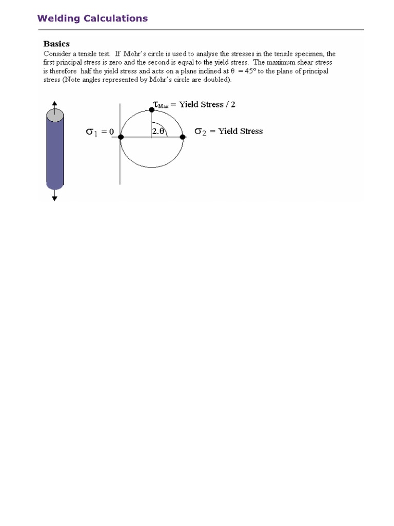 Welding Calculations | PDF