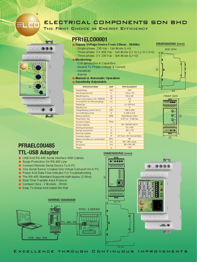 Power Factor Controller | PDF | Capacitor | Electric Power