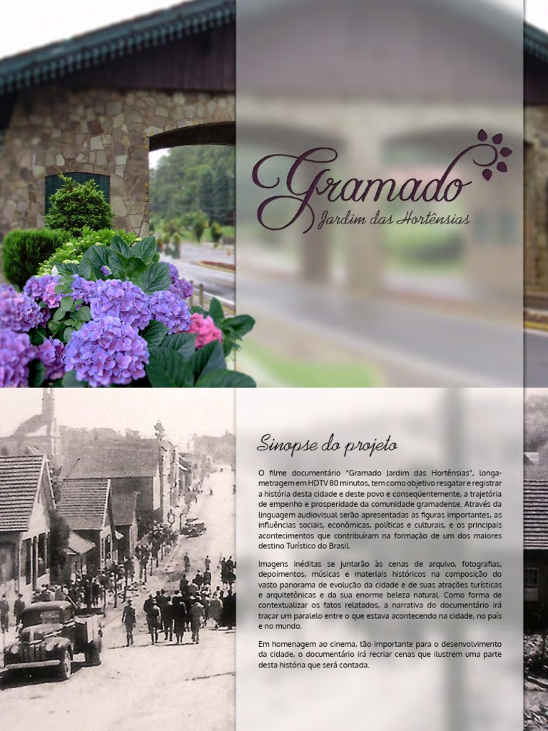 Projeto Modelo Filme Gramado | PDF | Documentário | Publicidade