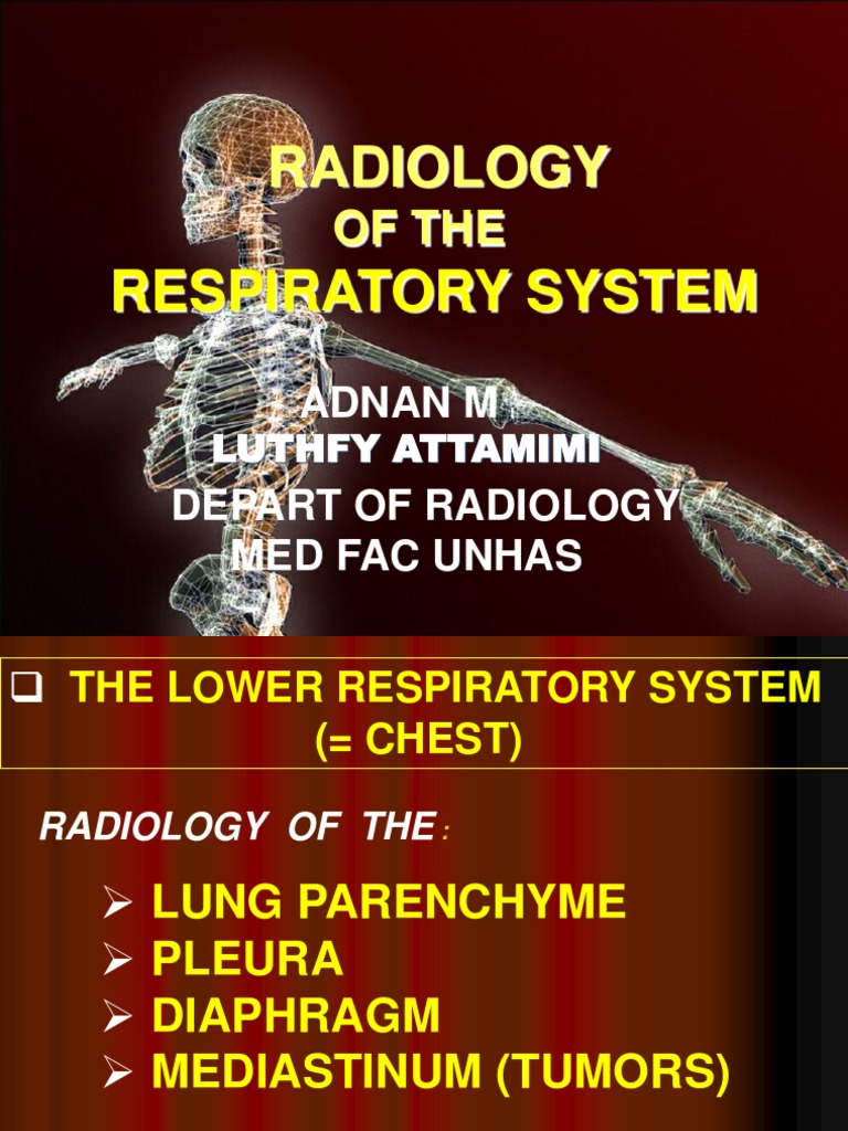 Lordotic Chest Imaging in Respiratory Radiology | PDF