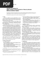 ASTM D 2922-Density of Soil in Place by Nuclear Method PDF | PDF ...