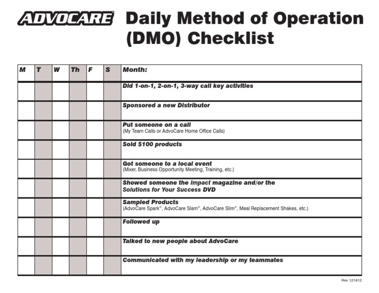 360 DMO Checklist | PDF | Companies Of The United States | Companies