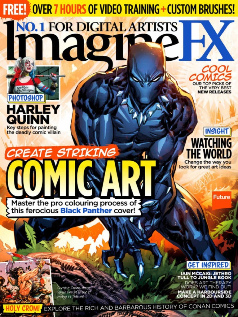 ImagineFX August 2016 PDF | PDF | Psychotherapy | Fairies