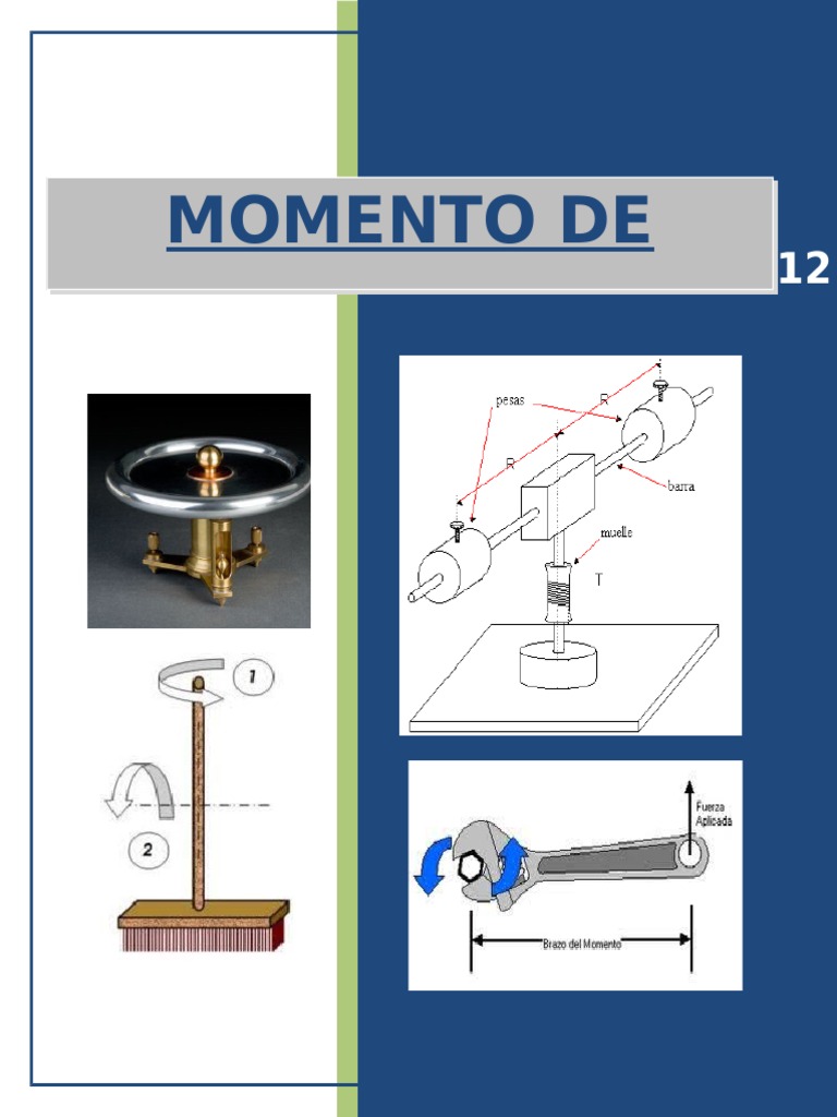 Momento de Inercia | PDF | Movimiento (física) | Integral