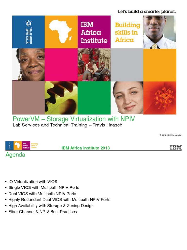 Powervm - Storage Virtualization With Npiv: Lab Services and Technical ...