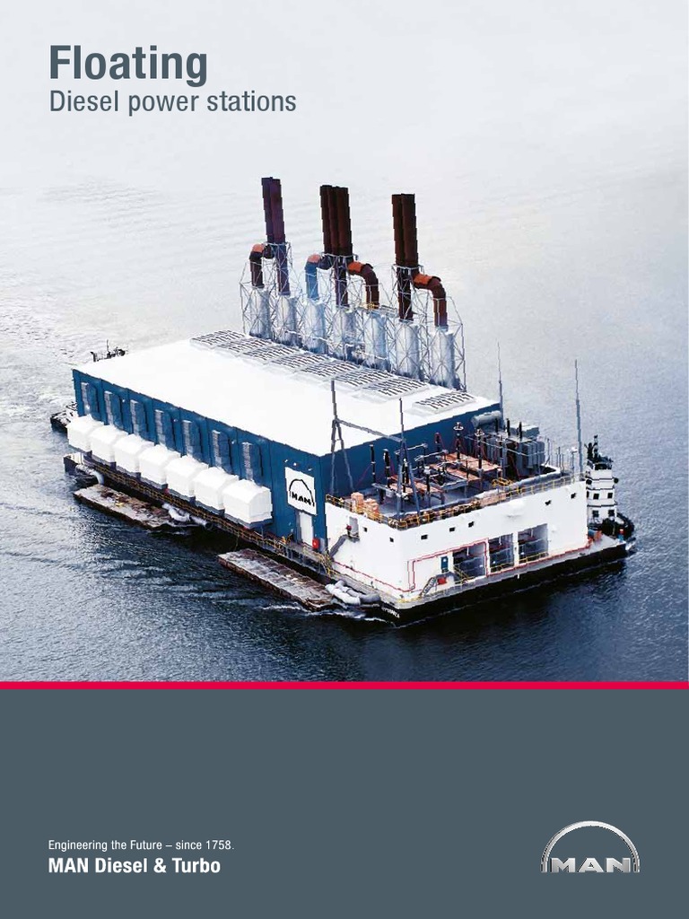 Floating: Diesel Power Stations | PDF | Diesel Engine | Internal ...