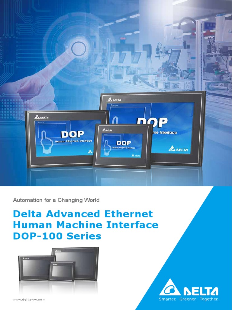 Delta Ia-Hmi-Dop100 en 20180207 Web | PDF | Thin Film Transistor Liquid ...
