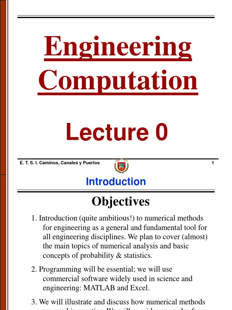 Introduction | PDF | Numerical Analysis | Engineering