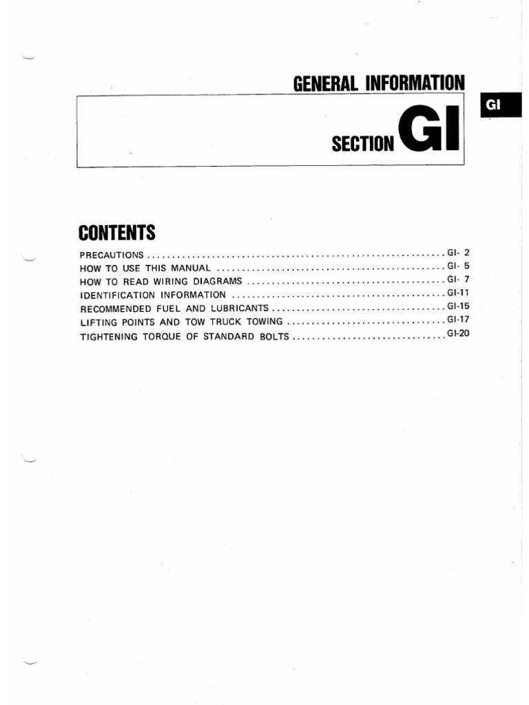 Nissan n13 Exa Ca16de | PDF