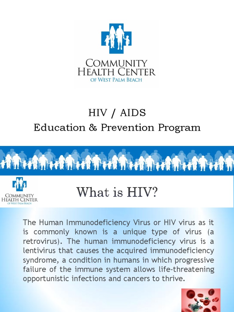 Hiv / Aids Education & Prevention Program | PDF | Self-Improvement