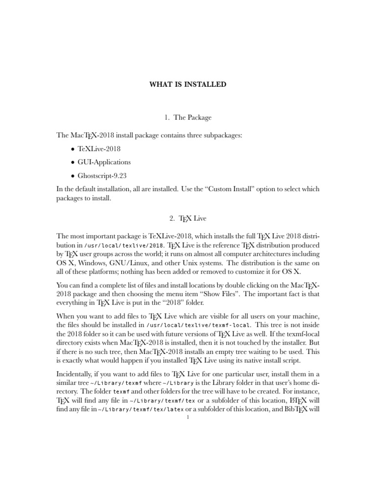 What Is Installed | PDF | Library (Computing) | Computer File