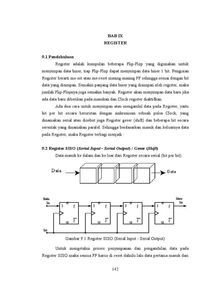 Teknik Digital Register | PDF