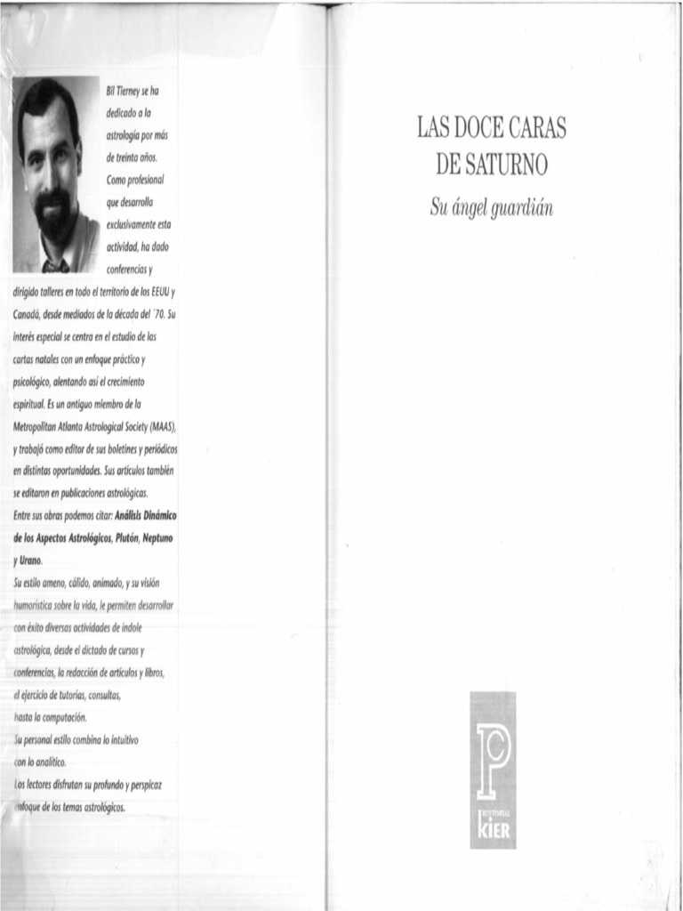 Las Doce Caras de Saturno - Bil Tierney PDF | PDF