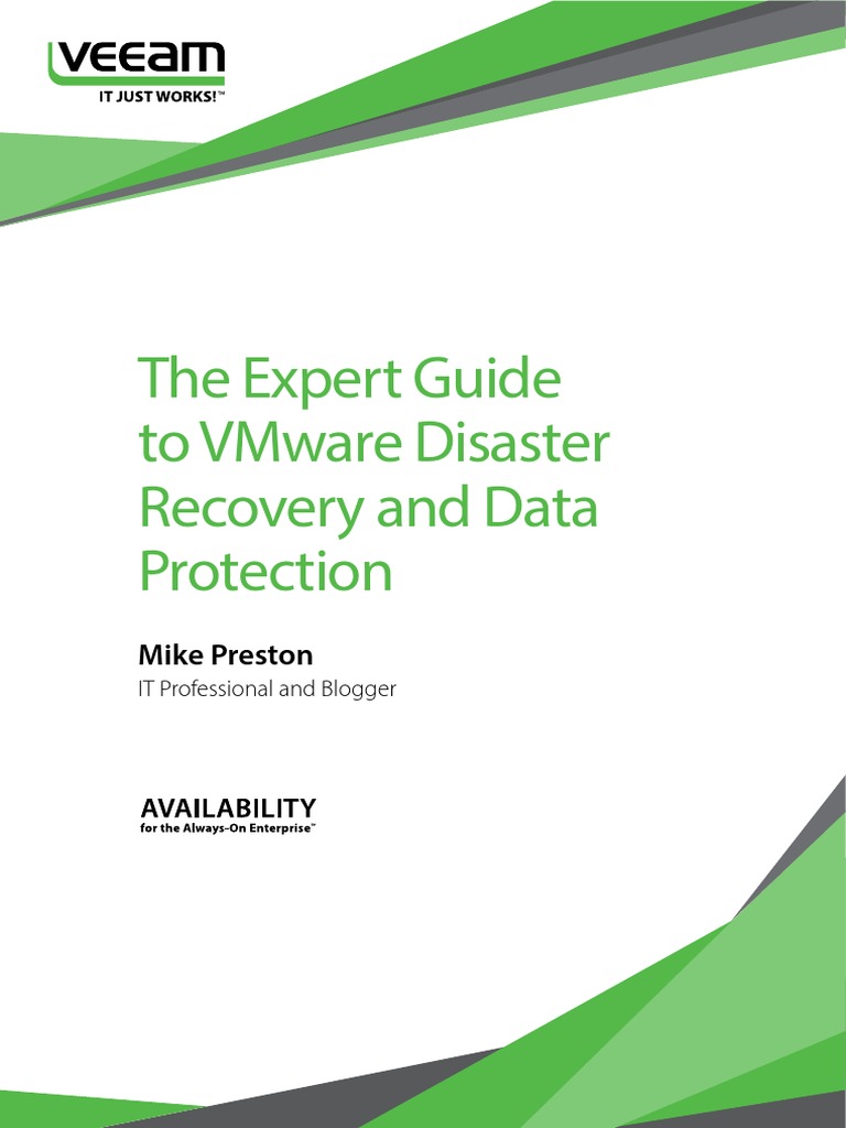 The Expert Guide To Vmware Disaster Recovery and Data Protection | PDF