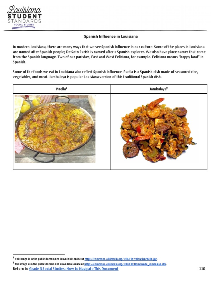 Spanish and French Influence in Louisiana | PDF | Louisiana | Mardi Gras