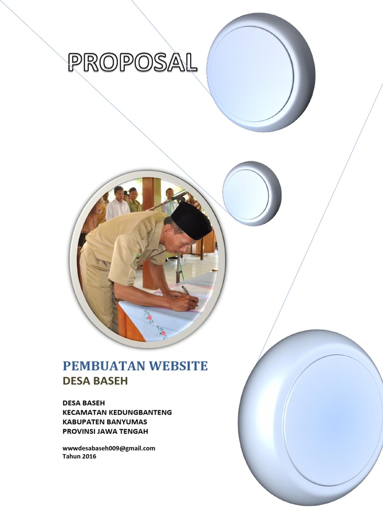 Contoh Proposal Pembuatan Website Desa | PDF