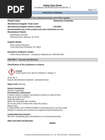 Safety Data Sheet - Distilled Water | PDF | Dangerous Goods | Toxicity
