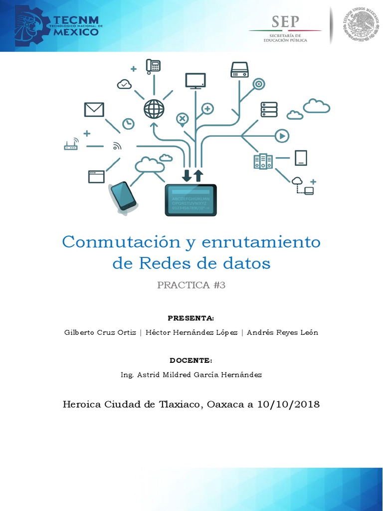 R Practica 3 | PDF | Dirección IP | Enrutador (Computación)