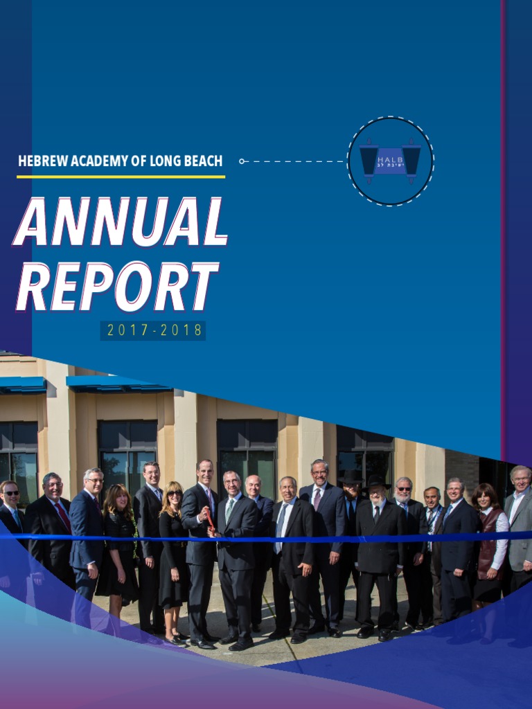 HALB Annual Report 2017-18 | PDF | Rabbi | Payroll