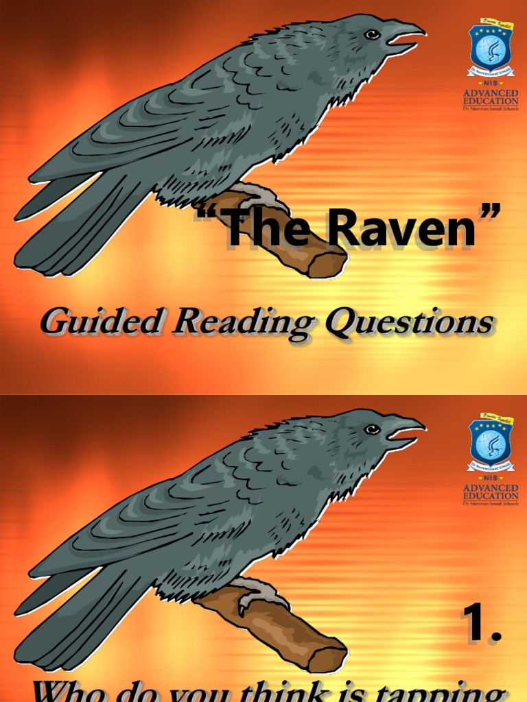 The Raven Guided Reading Questions | PDF