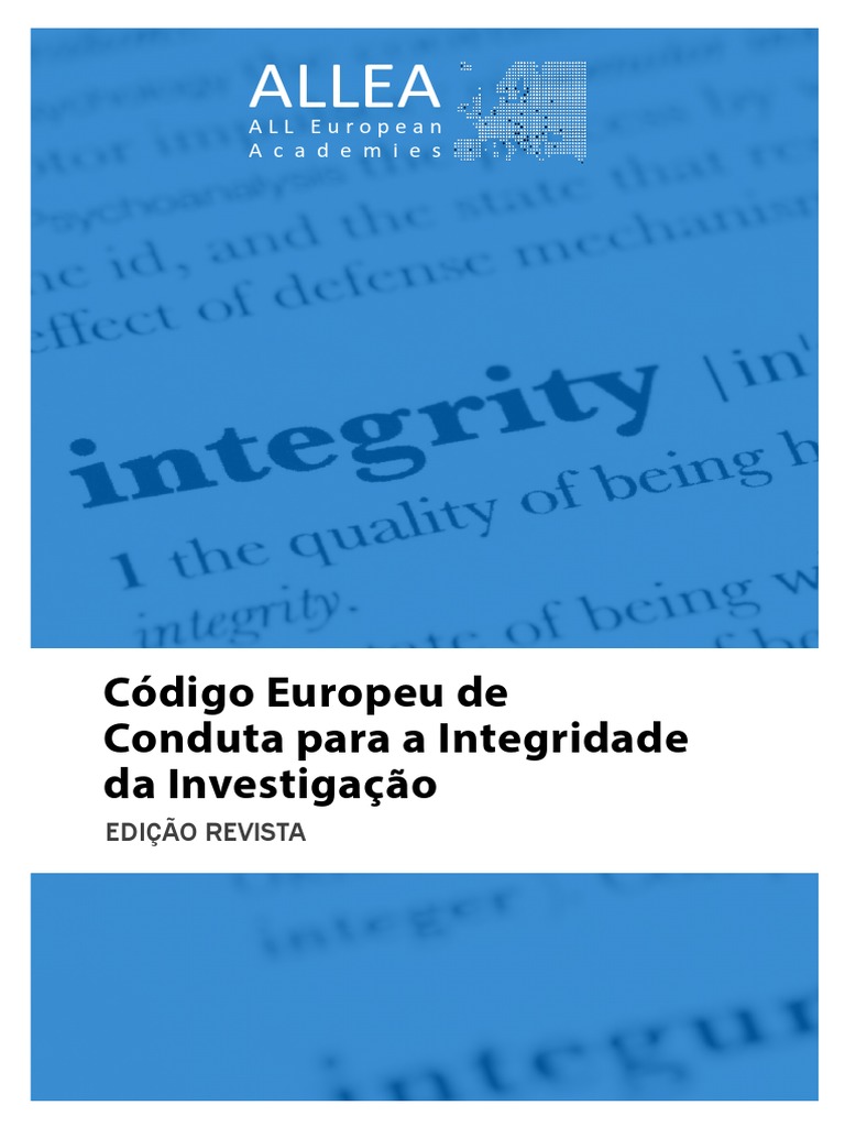 ALLEA - European Code of Conduct For Research Integrity 2017 - Digital ...