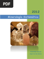 Manual de Mineralogía Vol. 1 | PDF