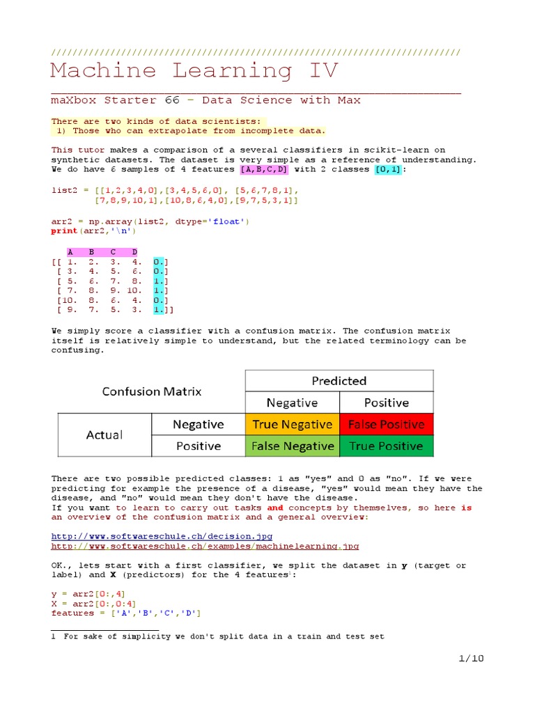 Maxbox Starter66 Machine Learning4 | PDF | Eigenvalues And Eigenvectors | Principal Component ...