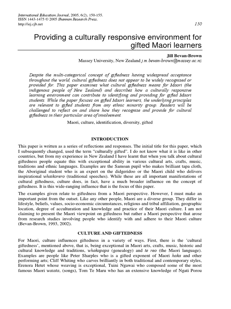 Ej854964 PDF | PDF | Intellectual Giftedness | Leadership
