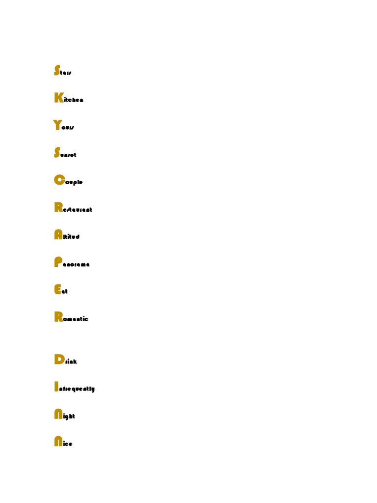 Letras | PDF