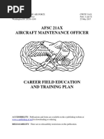 Cfetp 2 A 6 X 4 | PDF | Journeyman | United States Air Force