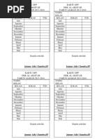 Contoh Kartu SPP | PDF