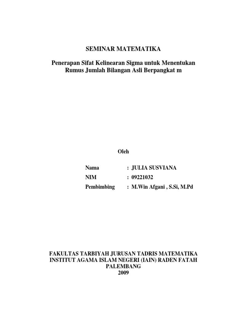 Dokumen - Tips - Penerapan Sifat Kelinearan Sigma Untuk Menentukan ...