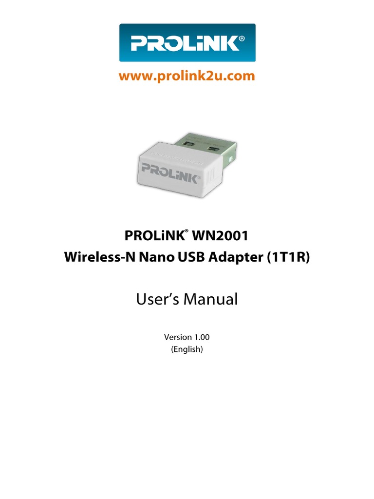 WN2001 UM Ver1.00 2010.10.15 | PDF | Internet Standards | Internet ...