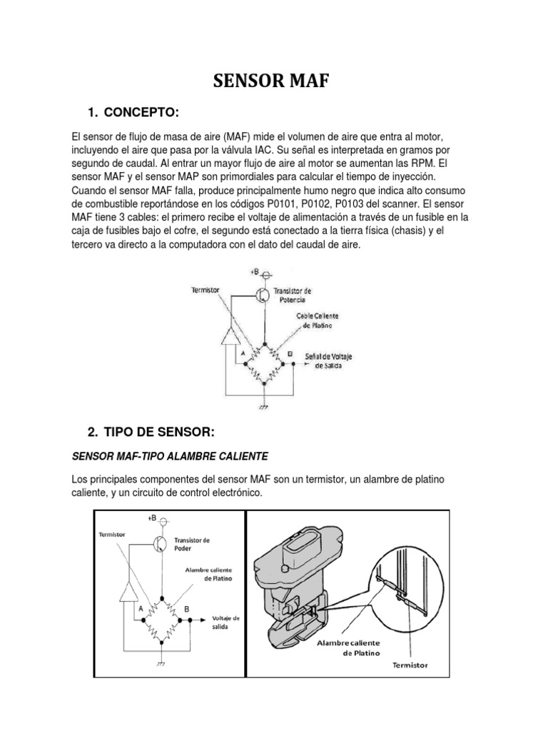 Sensor Maf | Electrónica | Sensor