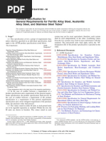 Astm A1016-2018 | PDF | Pipe (Fluid Conveyance) | Stainless Steel