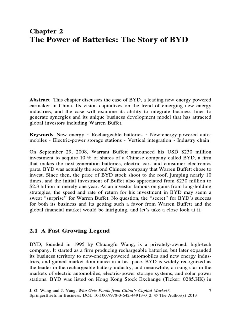 Power of Batteries | PDF | Solar Power | Electric Vehicle