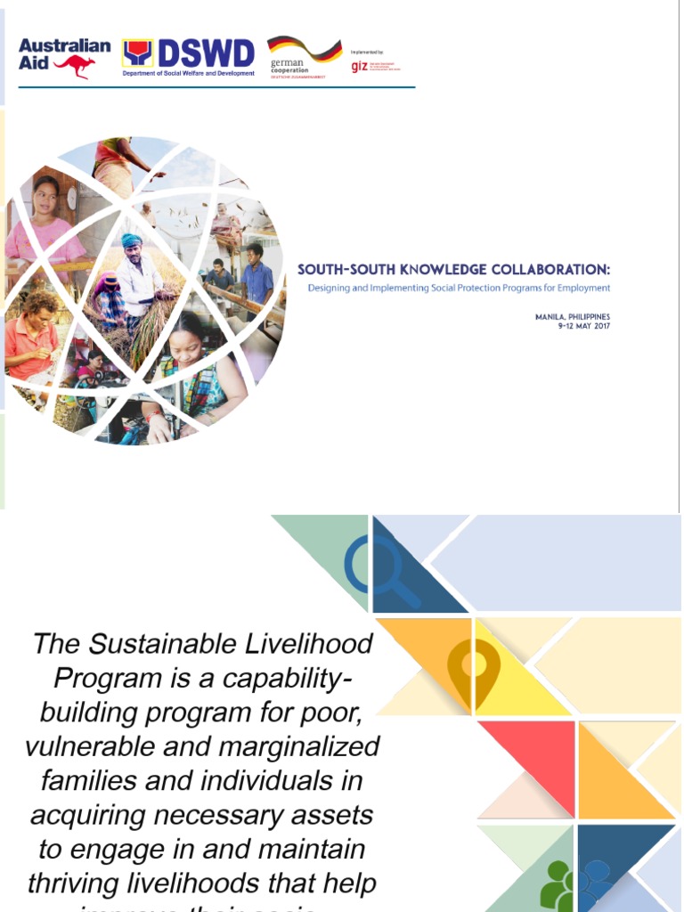DSWD Sustainable Livelihood Program - 0 | PDF | Sustainability ...