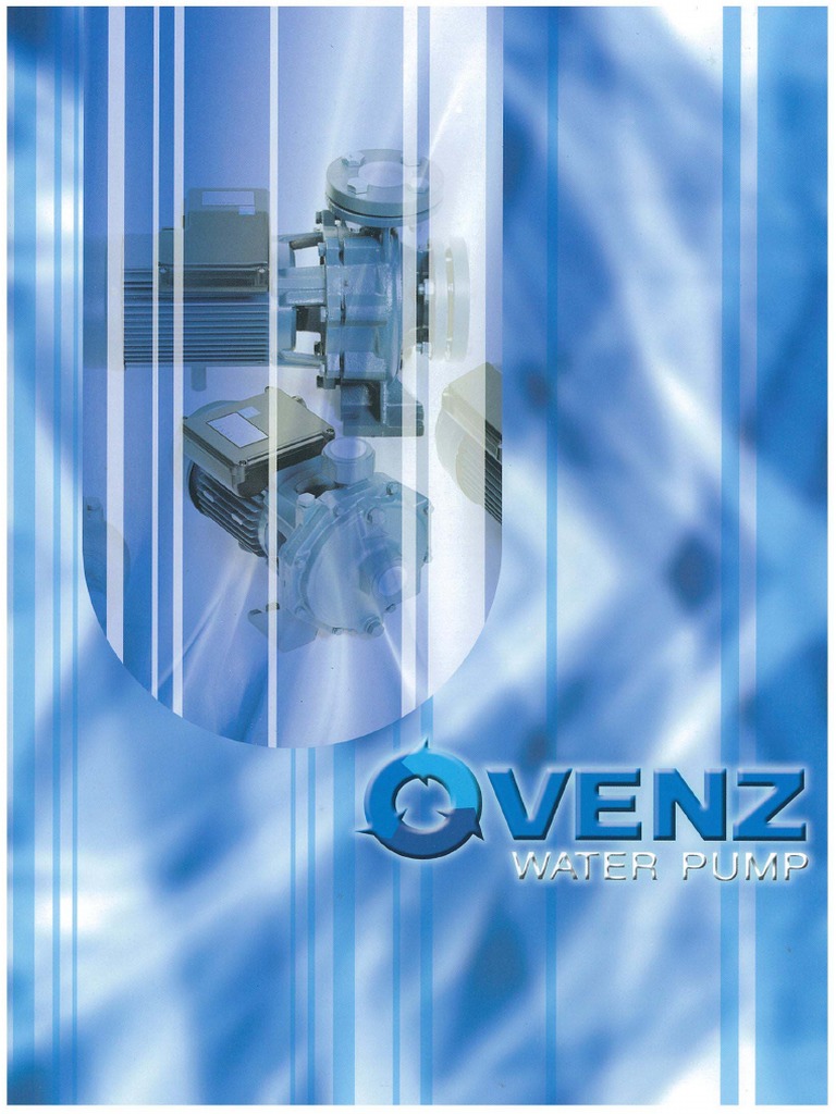 VENZ - Catalogue Water Pump - Electric Motor - Fan & Blower PDF | PDF
