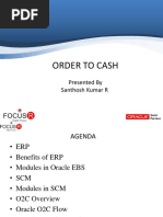 Oracle O2C Cycle | PDF