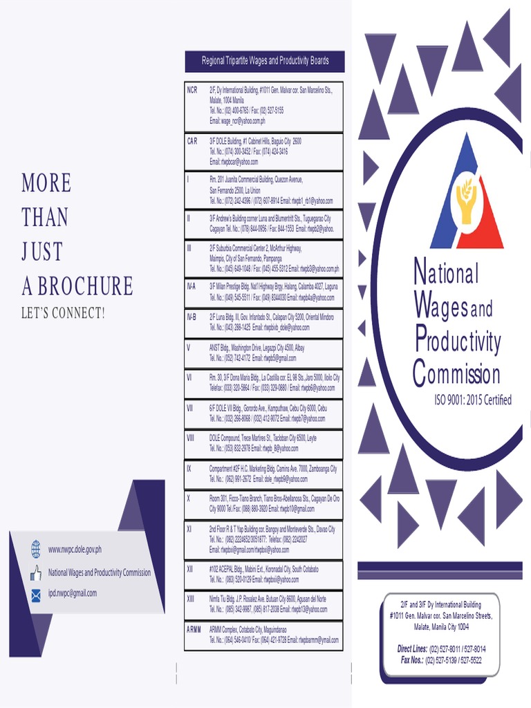 NWPC Corporate Brochure | PDF | Unemployment Benefits | Small And ...