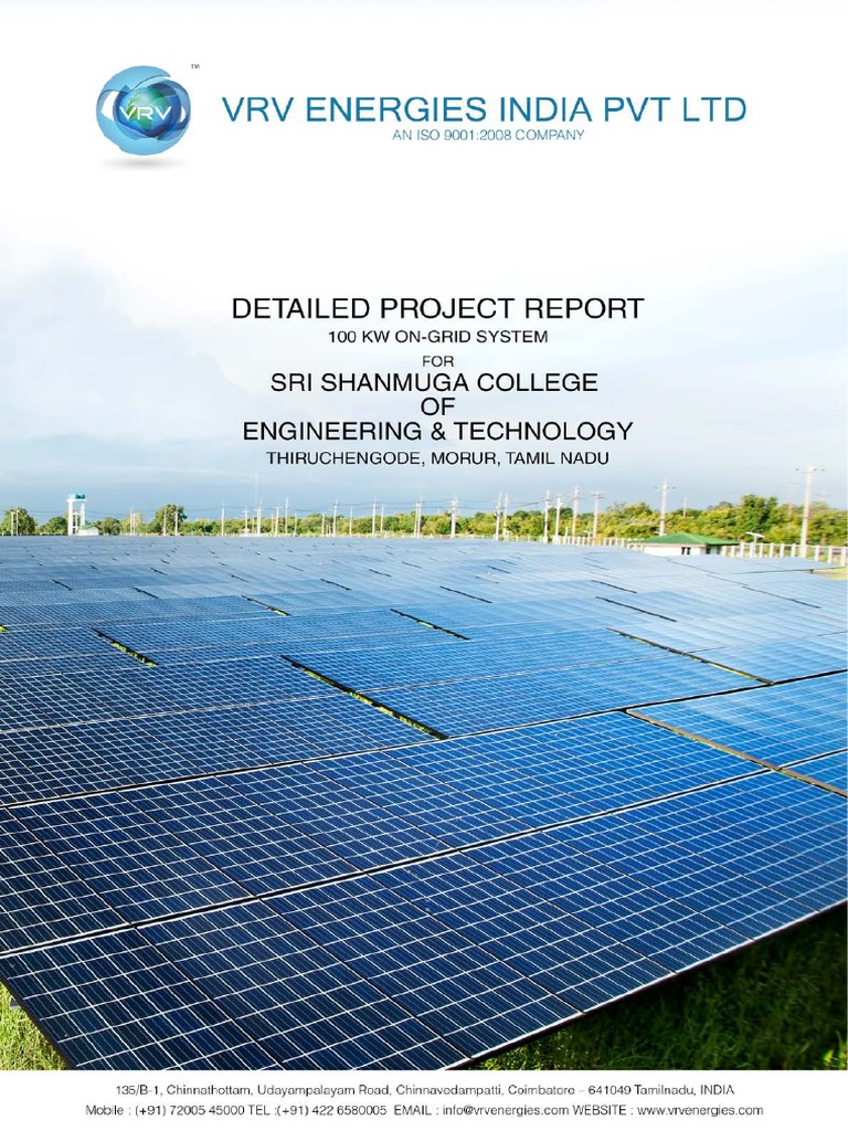 100 KW | PDF | Photovoltaic System | Photovoltaics